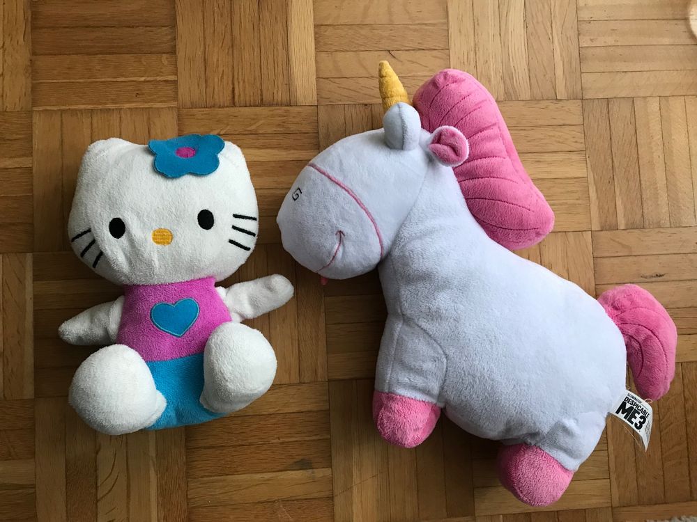 Plüschtier Hello Kitty + Einhorn (Despicable Me 3) (Gebraucht) in ...