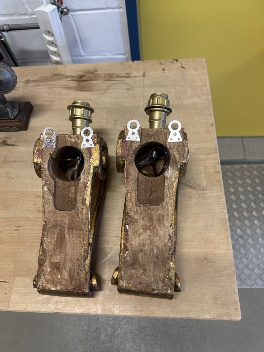 Antike Wandlampen/vergoldet, Barock Stil (Gebraucht) in Strengelbach ...