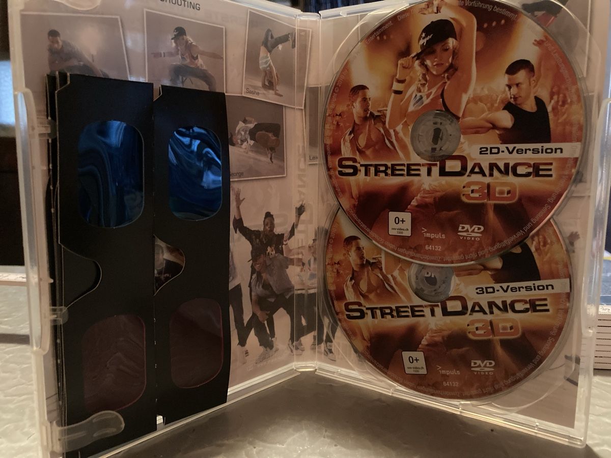 Street Dance 3D DVD Doppel-DVD 2D & 3D Version Top Zustand (Gebraucht ...