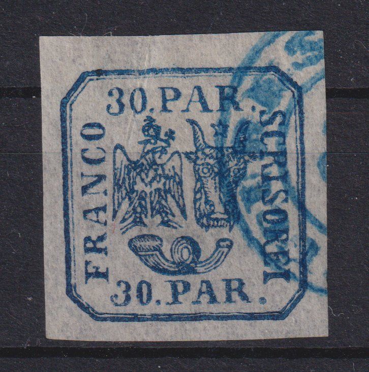 Rumänien 1862: 30 Par. (Gebraucht) in Eschlikon für CHF 24 – mit Lieferung auf Ricardo kaufen