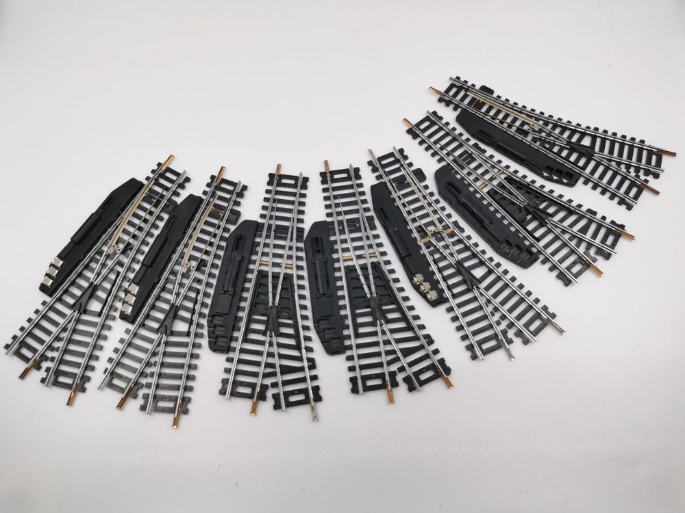 7x Aiguillages Rails H0 Lima 3051 (D'occasion) à Lutry pour CHF 50 ...