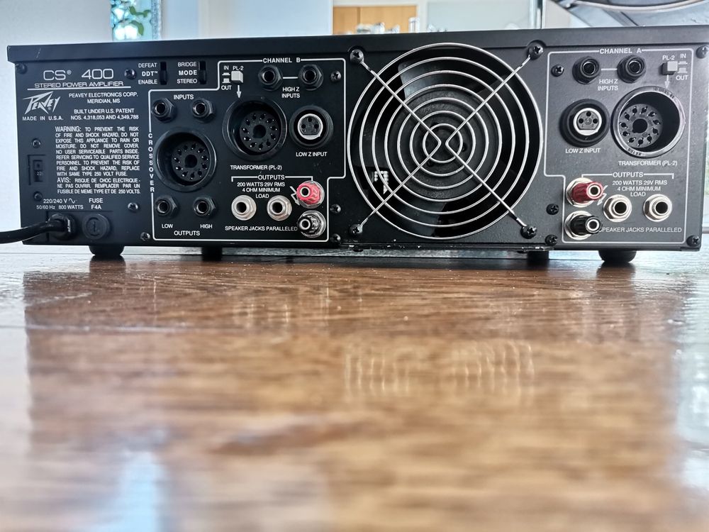 CS 400 stereo Power Amplifier (Peavey) | Kaufen auf Ricardo