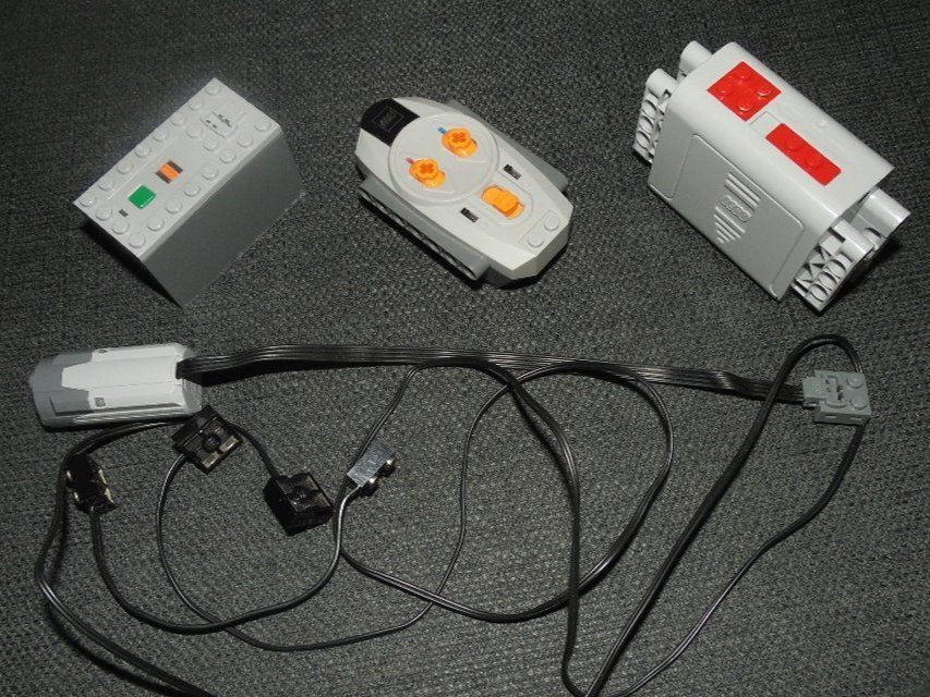 LEGO POWER FUNCTIONS MOTOR BATTERY BOX REMOTE CONTROL CABLES | Kaufen ...