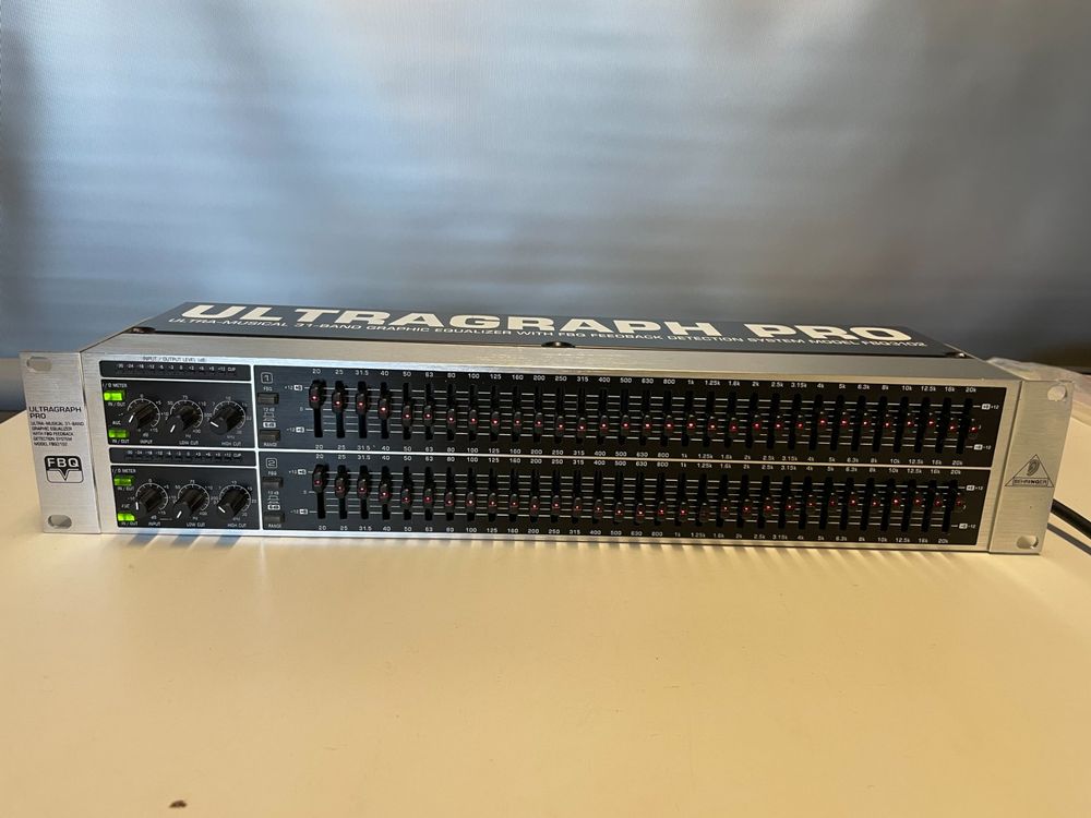 Behringer Grafik-Equalizer "ULTRAGRAPH PRO" FBQ3102 (Gebraucht) in ...