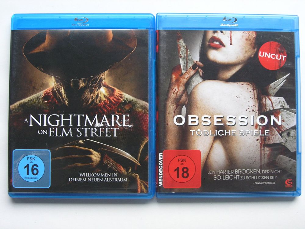 A Nightmare on Elm Street & Obsession 2 Disc Horror Set (Gebraucht) in Zuzwil SG für CHF 12.5 ...