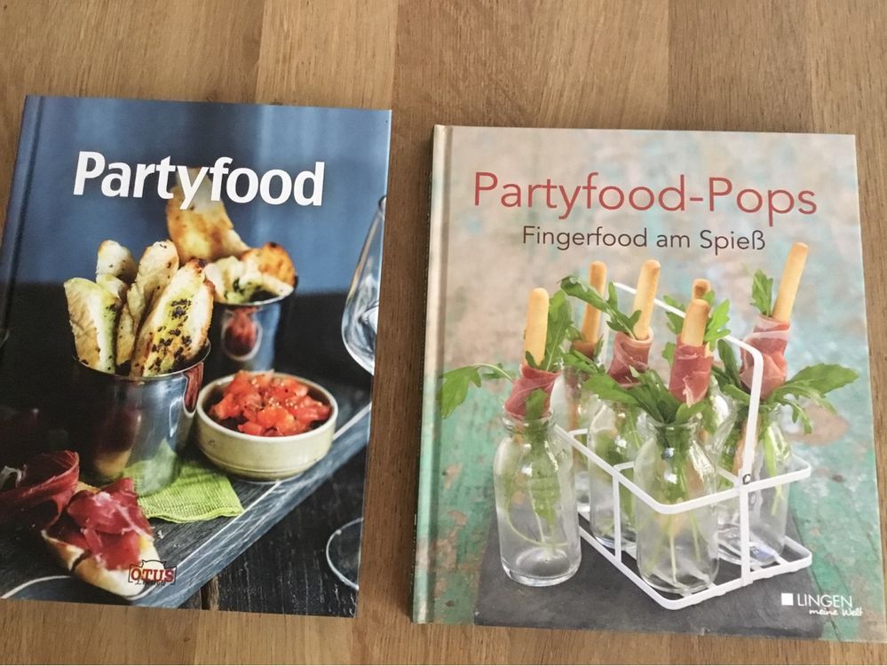 2 tolle Party Food Bücher, Häppchen, Fingerfood (Gebraucht) in Triesen ...