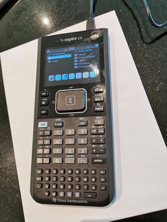 Taschenrechner Texas Instruments nspire cx (Gebraucht) in Wettingen für ...