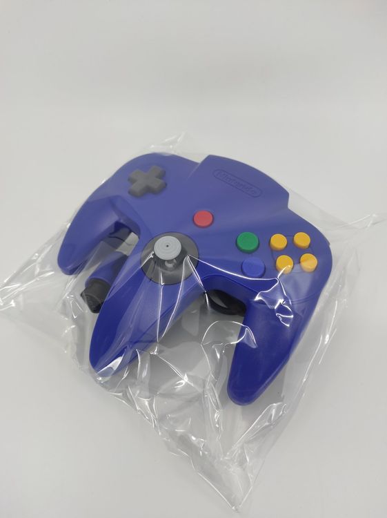 Original Nintendo 64 Controller - Blau | Kaufen auf Ricardo