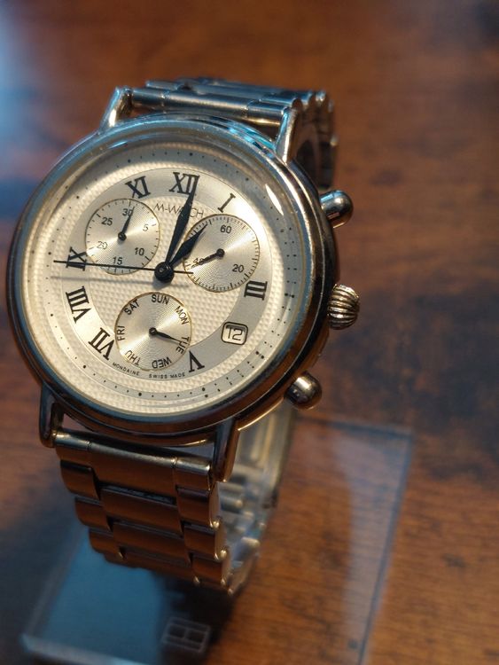 Mondaine M-watch Chronograph uhr (Gebraucht) in Flamatt für CHF 47 ...