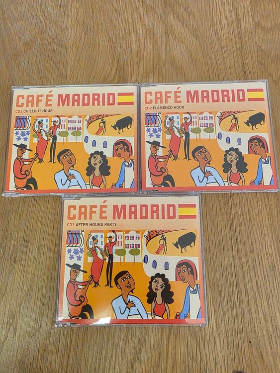 3 CDs - Various – Café Madrid | Kaufen auf Ricardo
