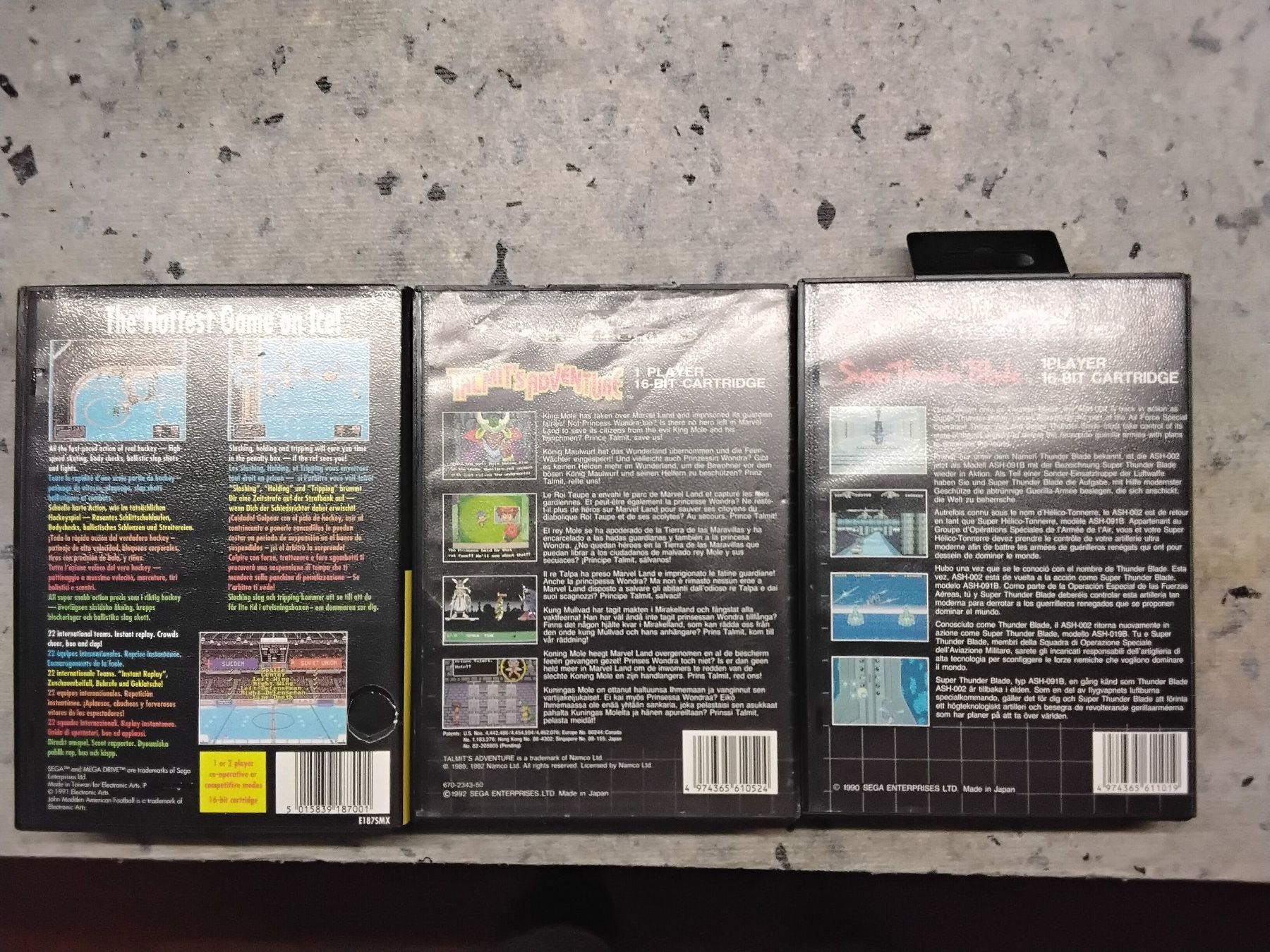 Sega Mega Drive 3 Spiele (Gebraucht) in Lyss für CHF 49 – mit Lieferung ...