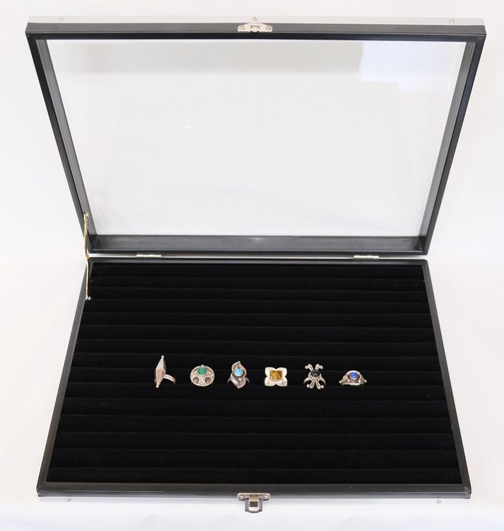 Schmuck Ringkoffer, Aufbewahrungsbox für Fingerringe, Neu | Kaufen auf ...