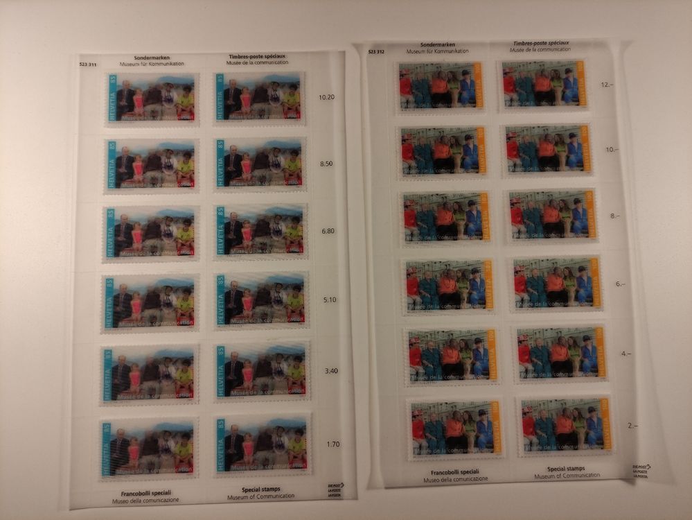 SM "100 Jahre Museum für Kommunikation", Frankatur CHF 22.20 (Neu (gemäss Beschreibung)) in St ...