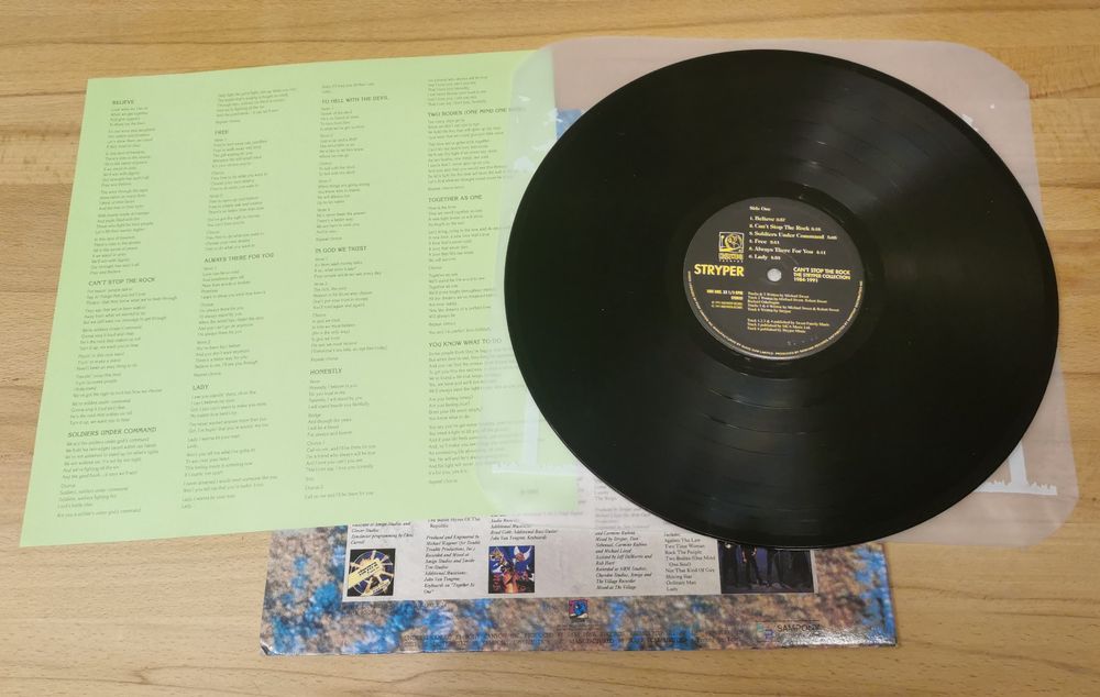 STRYPER: Can't stop the rock LP Xian Metal Barren Cross (Gebraucht) in ...