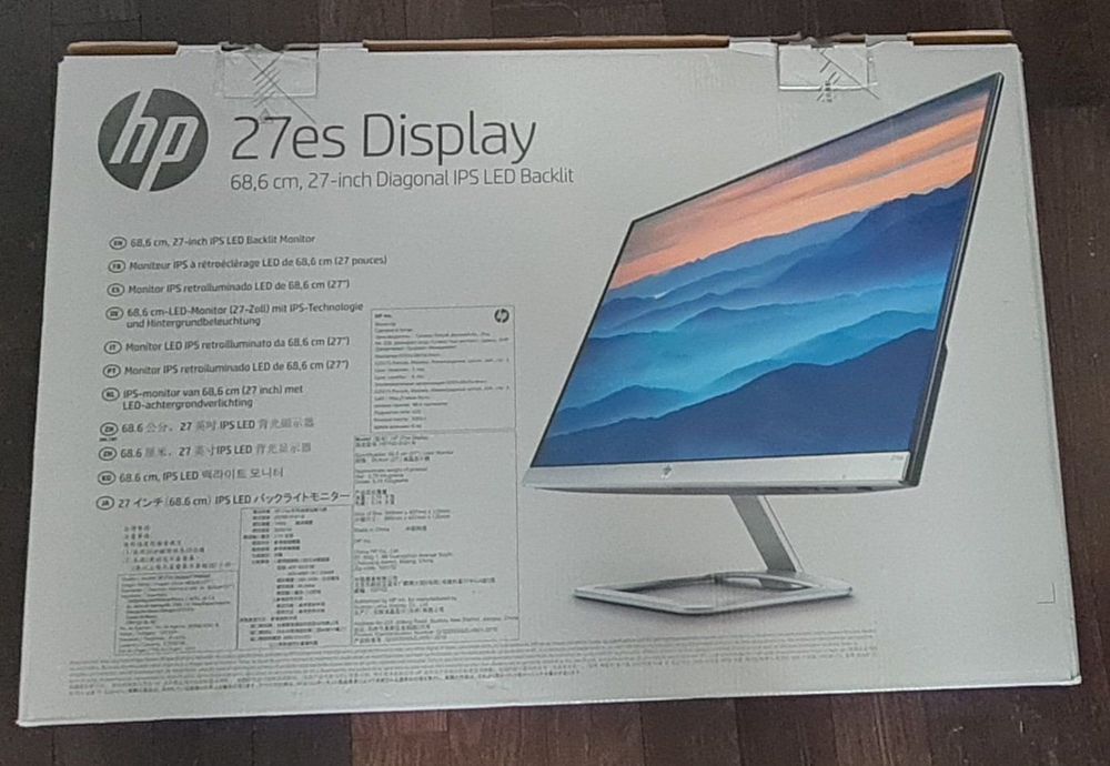 HP 27es 27 Zoll Monitor | Kaufen auf Ricardo