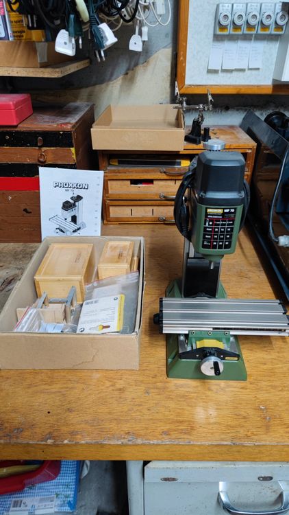 Proxxon MF70 Microfräse, top Zustand, mit Zubehör. (Gebraucht) in ...