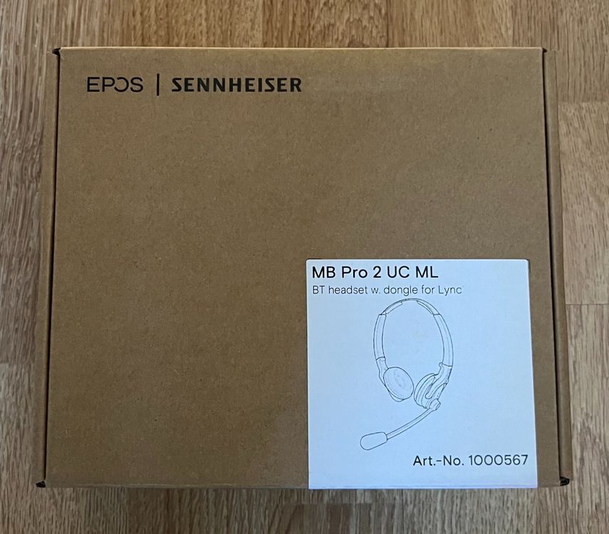 EPOS Sennheister Bluetooth Headset Impact MB Pro 2 UC ML (Neu (gemäss ...