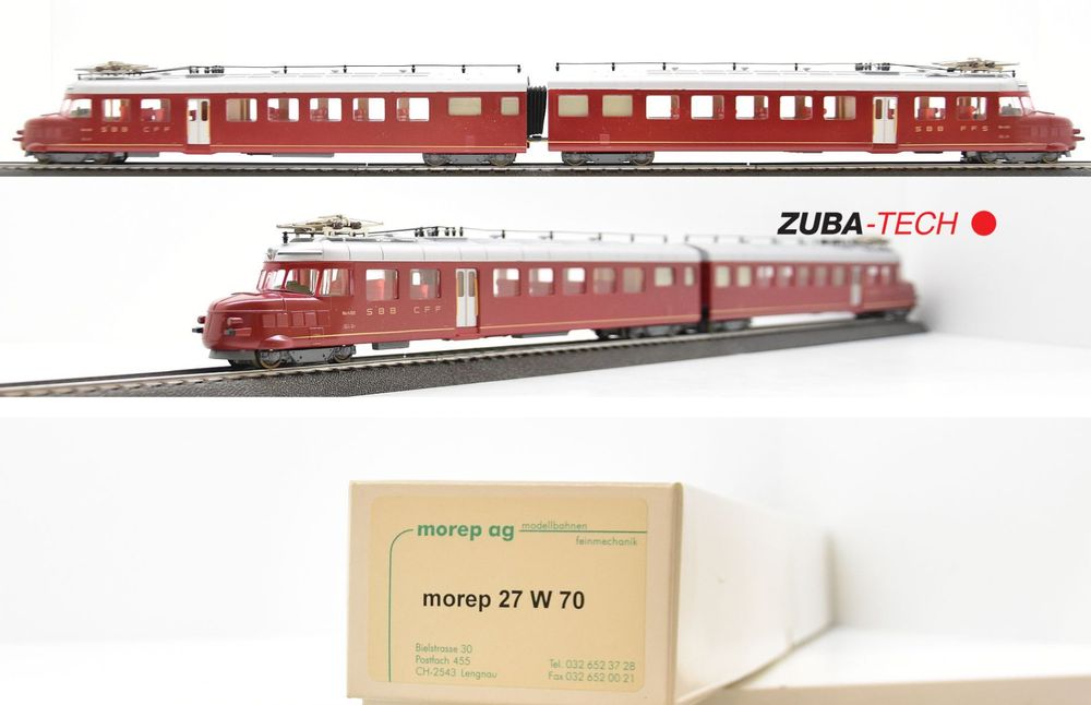 Morep 27W70 Doppeltriebwagen RAe 4/8 SBB Churchill Pfeil WS (Gebraucht ...