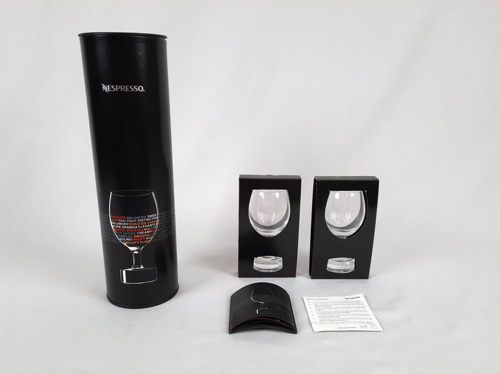 NESPRESSO Degustationsgläser von RIEDEL | Kaufen auf Ricardo