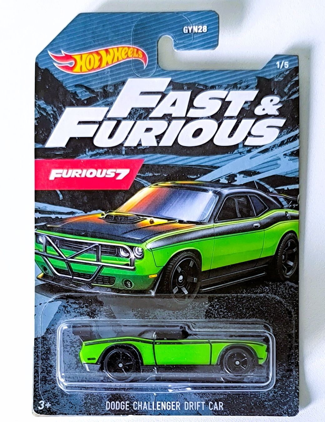 Hot Wheels Fast & Furious 7 / Dodge Challenger Drift Car (Neu und ...