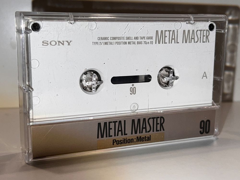 Sony Metall Master 90 Type IV Kassette, Cassette | Kaufen auf Ricardo