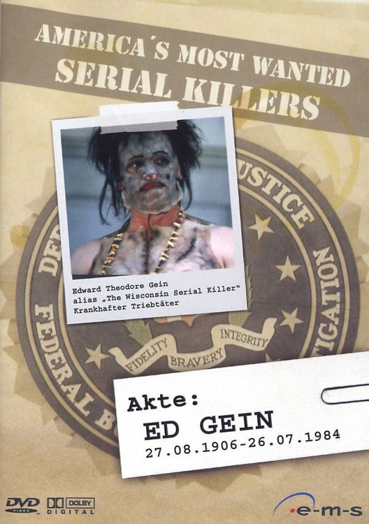 America's Most Wanted Serial Killers - Akte: Ed Gein DVD | Kaufen auf ...