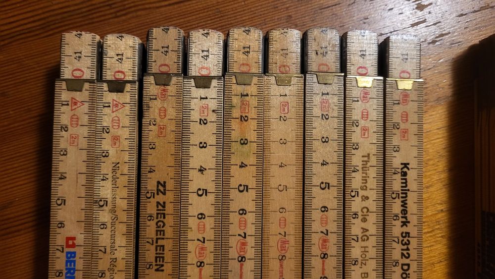 Doppelmeter / Schwedenmeter (Gebraucht) in für CHF 41 – nur Abholung auf Ricardo kaufen