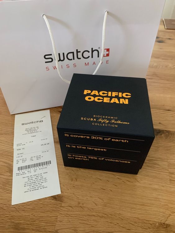 Swatch Blancpain Pacific Ocean | Kaufen auf Ricardo