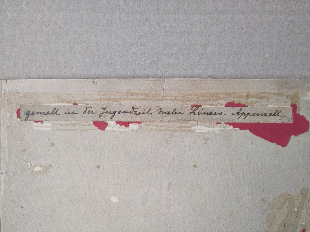 Aquarell - Carl Walter Liner (Gebraucht) in Zug für CHF 501 – mit Lieferung auf Ricardo kaufen