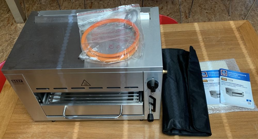BBQ BEEF MAKER Hochtemperaturgrill bis max. 800 Grad (Neu (gemäss ...