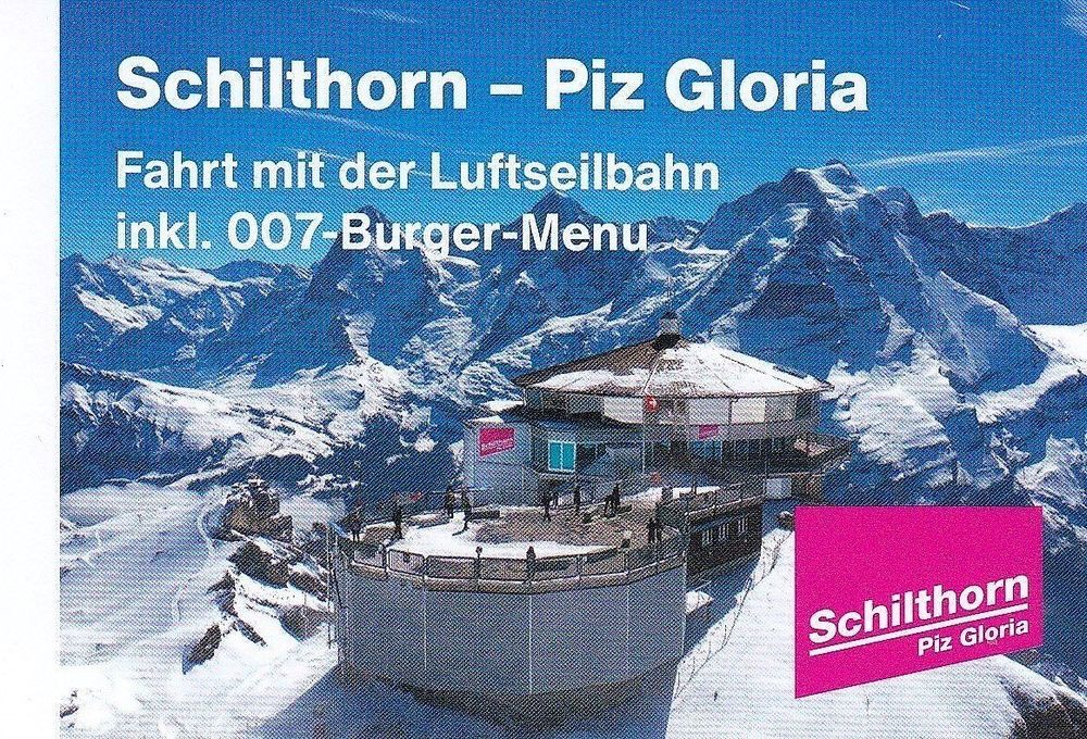 Schilthorn Gutschein Piz Gloria Sicht: Eiger Mönch Jungfrau (Neu (gemäss Beschreibung)) in ...
