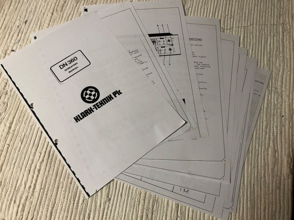 Klark-Teknik DN360 Graphic Equaliser | Kaufen auf Ricardo