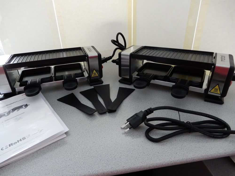 Rotel Raclette, Grill Duo Conect 1243 CH (Gebraucht) in Burgdorf für ...