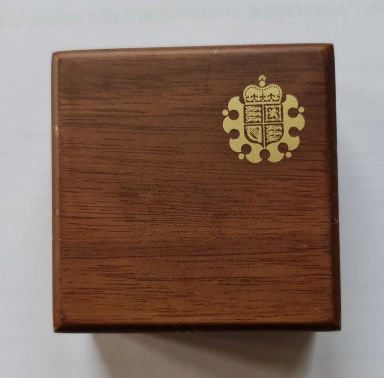 Luxury Wooden Sovereign Box Royal Mint | Kaufen auf Ricardo