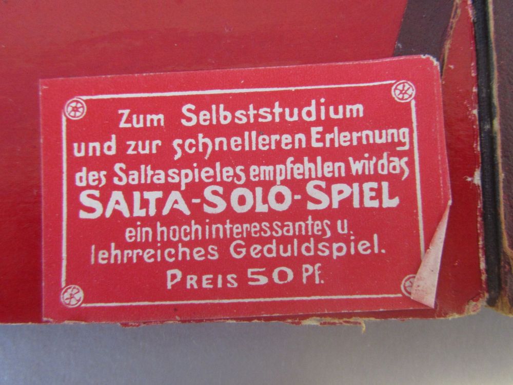 Vintage Salta-Spiel, vollständig, Top Zustand! ps (Gebraucht) in ...