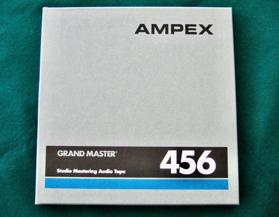 NEU: Tonband AMPEX- "Grand Master 456" | Kaufen auf Ricardo