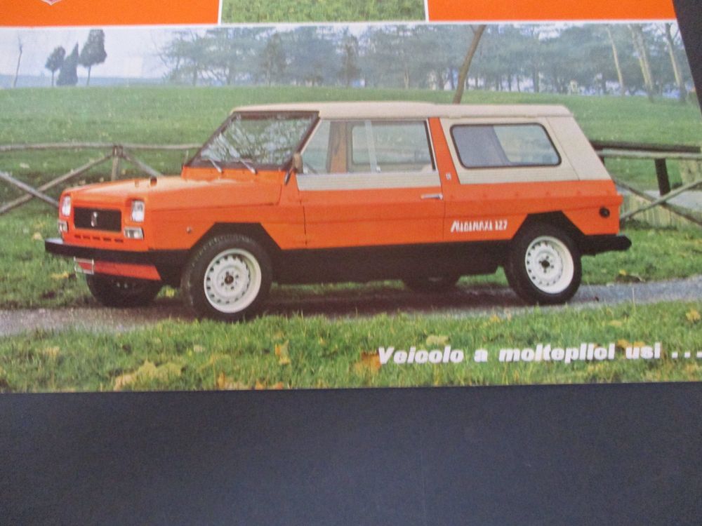 MORETTI su FIAT 127 midimaxi Prospekt 1977 (Gebraucht) in Ottikon ...