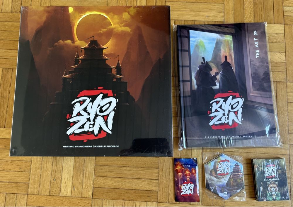 Ryo Zen Board Game, Artbook & Promos (Kickstarter Edition) (Neu und ...
