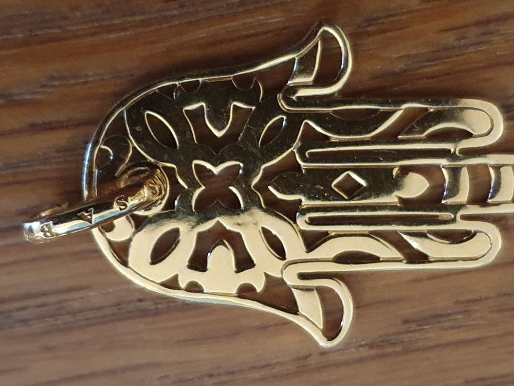 Anhänger Silber Gold Vergoldet Sabo Hand der Fatima Geschenk (Neu (gemäss Beschreibung)) in ...