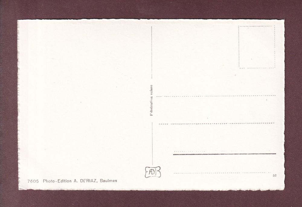 DENTS DU MIDI vues du Culet (D'occasion) à Pully pour CHF 5 – avec ...