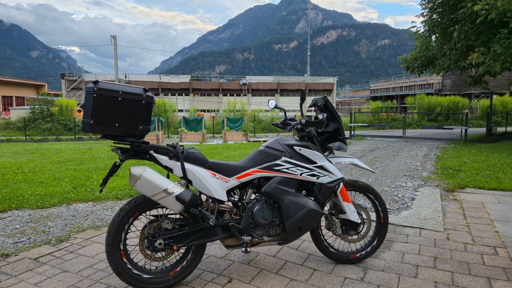 KTM 790 Adventure ab MFK, Tempomat, Quickshift, Topcase, UVM (Gebraucht ...
