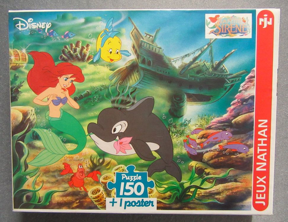 Puzzle Disney - Arielle - Das Schiffswrack - 150 Teile | Kaufen auf Ricardo