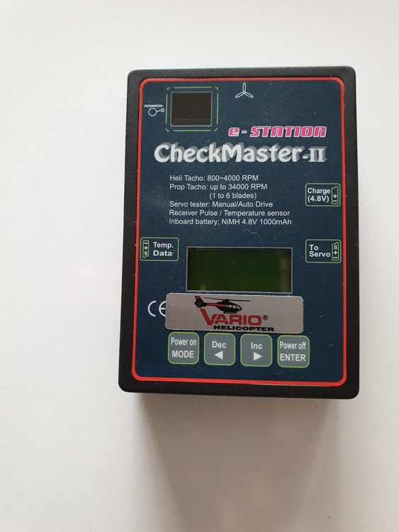 Check Master II, Multitester,Tacho,Servo | Kaufen auf Ricardo