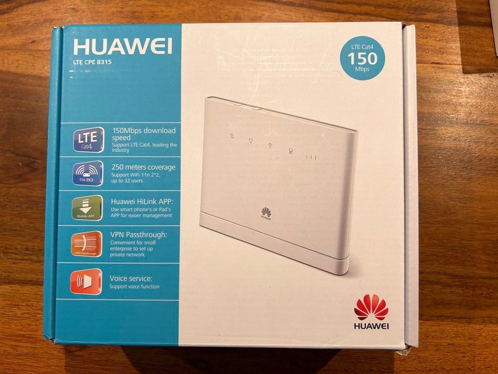Huawei LTE Router 4G 150MBit B315s-22 (Gebraucht) in Würenlos für CHF ...