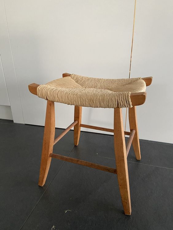 Tessiner Hocker Stuhl Schemel Strohgeflecht (Gebraucht) in Sissach für ...