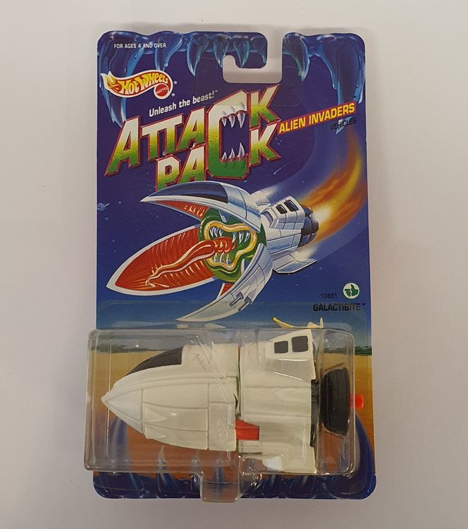 Hot Wheels Attack Pack / Galactibite, Mattel / 1993 10881 (Neu und ...