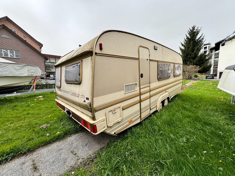 Tabbert Comtesse 570 Wohnwagen, ab 1 CHF, Doppelachser (Gebraucht) in ...