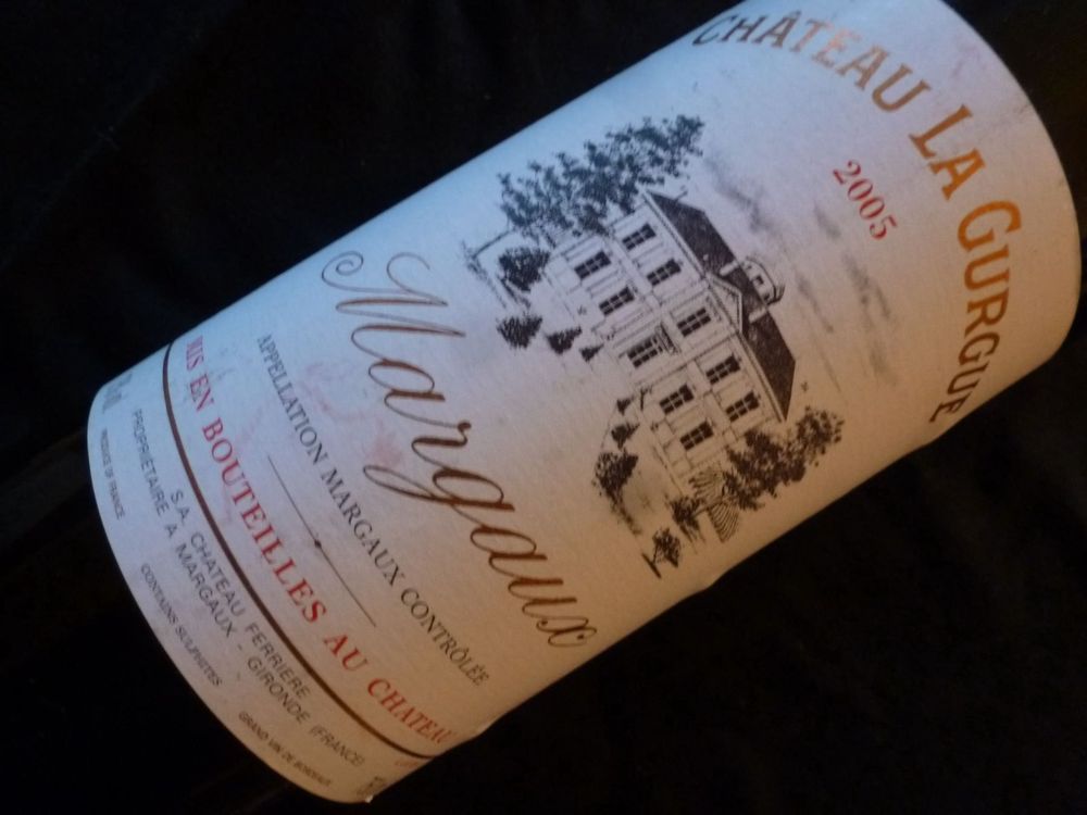 1 Fl. Chateau La Gurgue Jg. 2005 (Neu und originalverpackt) in Rüti ZH ...