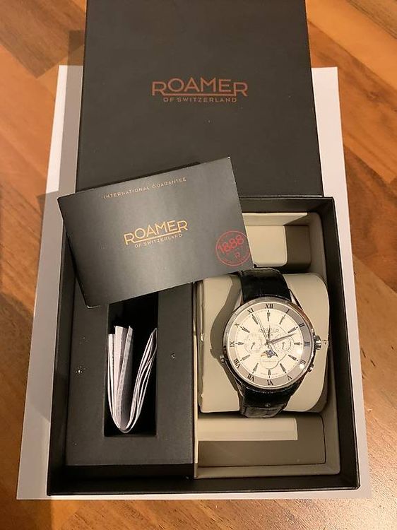 Roamer Superior Moonphase Day Date Herrenuhr - Modell 508821 | Kaufen auf Ricardo