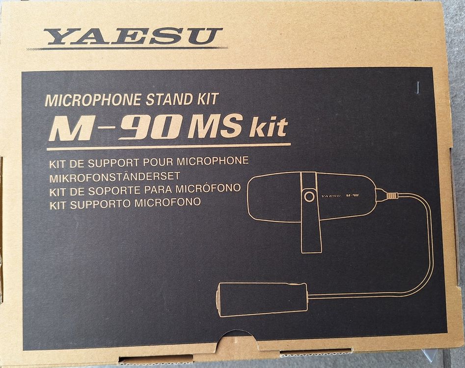 Microfono Yaesu M-90MS NUOVO (Neu und originalverpackt) in MAGLIASO für ...